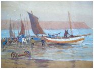 Staithes Group Artists James William Booth RcamA (1867 - 1953)